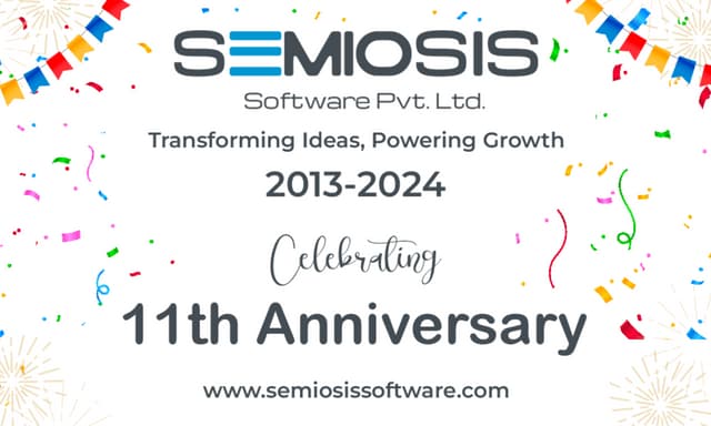 Celebrating 11 Years Of Innovation Semiosis Software Marks A Decade