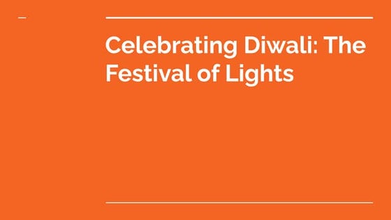 Diwali Presentation | PPTX | National & Civic Holidays | Holidays