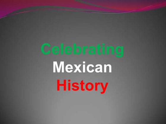 Celebrating Mexican Dates | PPT
