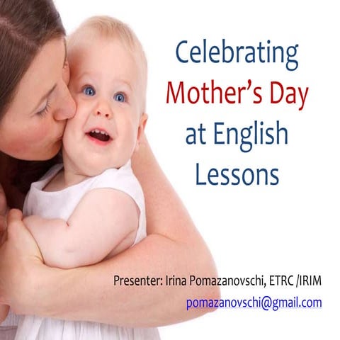 Celebrating mother’s day | PPTX