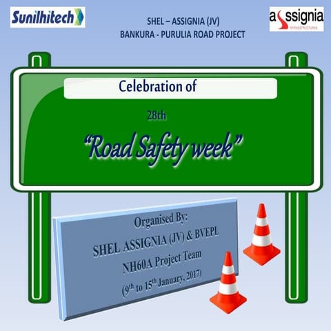 Celebration of road safety week 2017 | PPTX