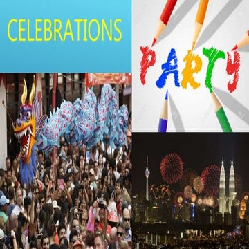 Different Celebrations in the world 2 | PPTX