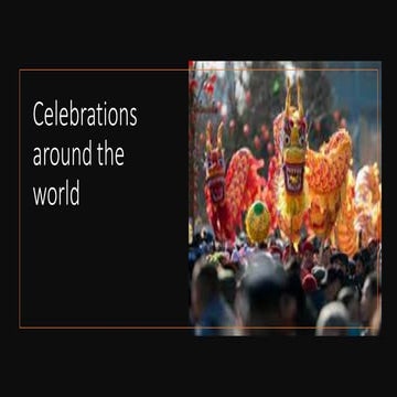 Holidays Around the World | PPTX