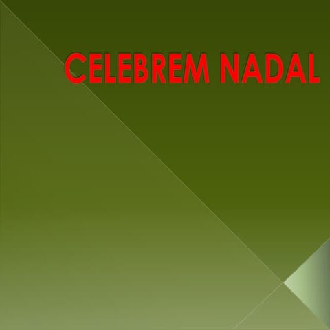 Celebrem nadal | PPTX