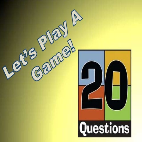 Celebrity 20 questions 4th grade | PPTX