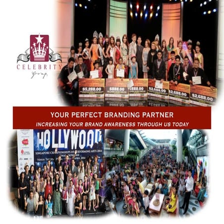 Power Branding By Celebrity Group | PDF