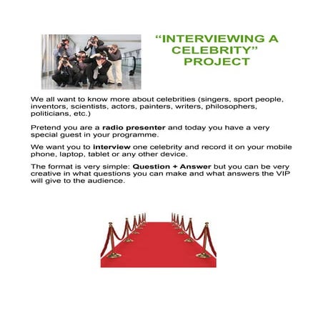 Celebrity interview | PDF