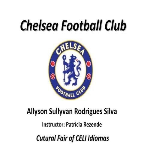 Cultural Fair - Chelsea Presentation | PPT