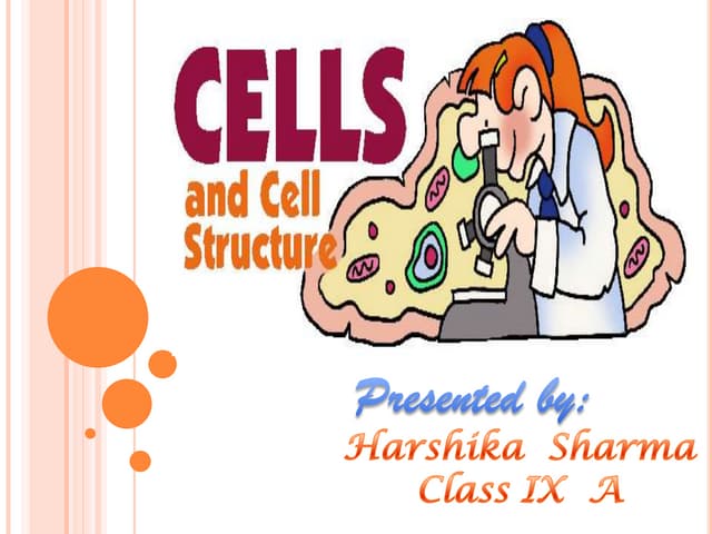 Parts of cell and their functions | PPTX