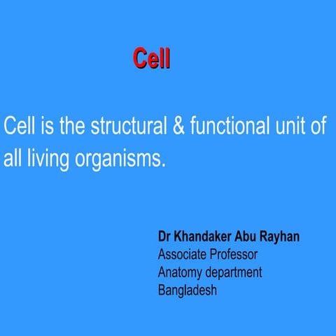 Cell | PPT