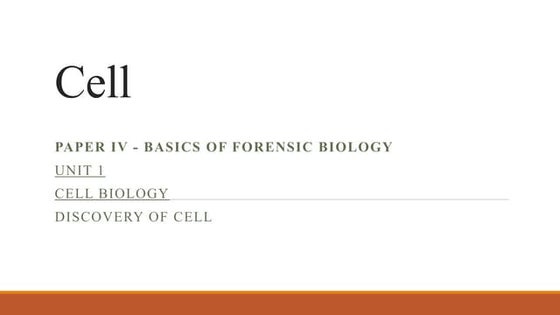Cells is the basic unit of life. quarter 2pptx | PPT