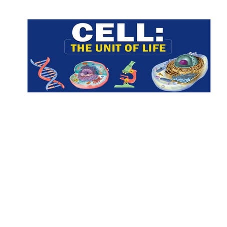 | BIOLOGY | CHAPTER: CELL THE UNIT OF LIFE | | PDF