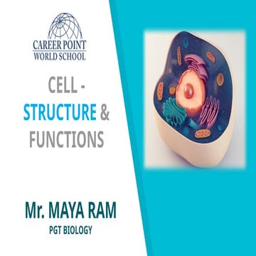 Cell class 8 presentation | PDF