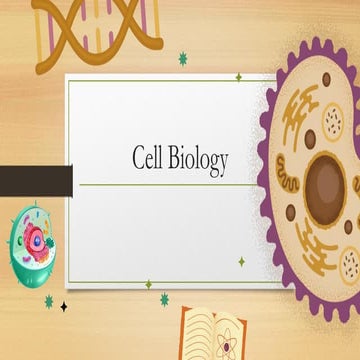cell.pdf biology and cell biology and cell | PDF