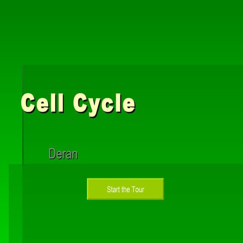 Cell Cycle Ppt