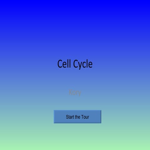 Cell Cycle | PPT | Biological Sciences | Science