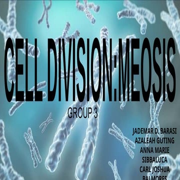 CELL-DIVISION-MEIOSIS 1 and 2 for Grade 9.pptx