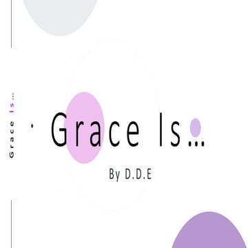 Grace is... | PPTX