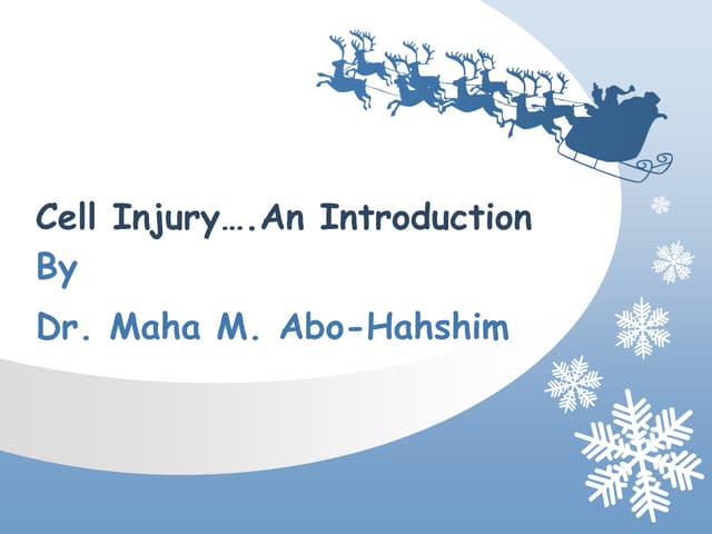 Pathophysiology_Unit1_BPharm CELL INJURY | PDF