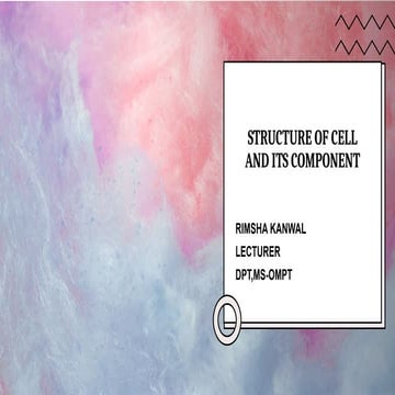 Cell-organelles.pptx and cell functions and biology | PPTX