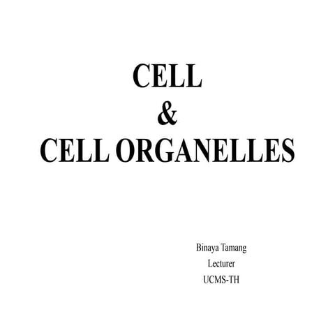 Cell Organelles Material Pptx Cell Organelles For Class Eight Students
