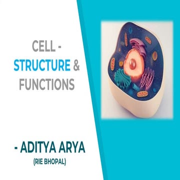 CELL- STRUCTURE AND FUNCTIONS CLASS 8.pptx