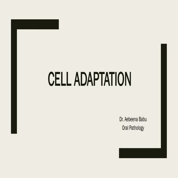 Cell adaptation.....................pptx