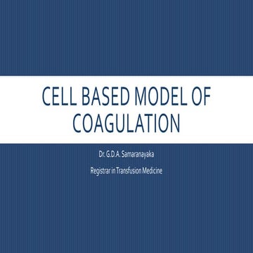 Coagulation cascade | PPTX