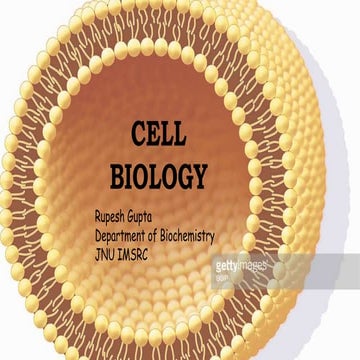 Cell biology | PPTX