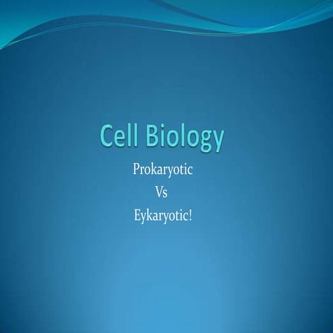 Cell Biologyppt | PPT