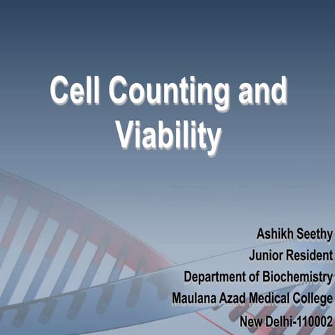 cell counting and viability-170912035622.pptx