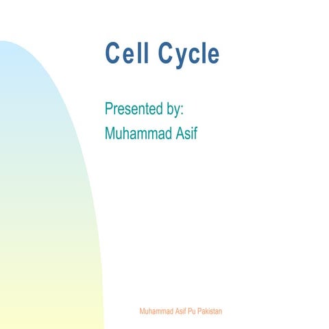Cell cycle | PPT