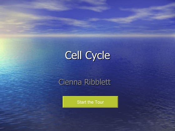 Cell Cycle | PPT