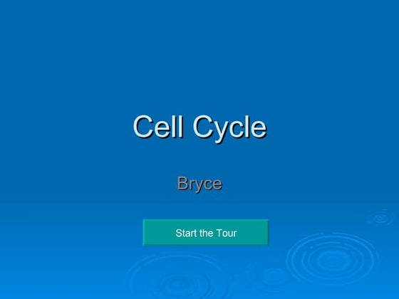 Cell Cycle Ppt Needlework Arts And Crafts