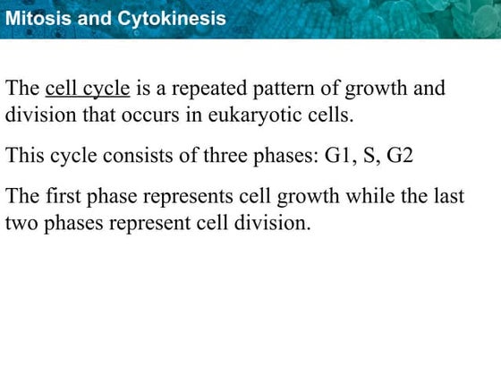 MITOSIS: LIFE SCIENCES FOR GRADE 10`S | PPTX | Biological Sciences ...
