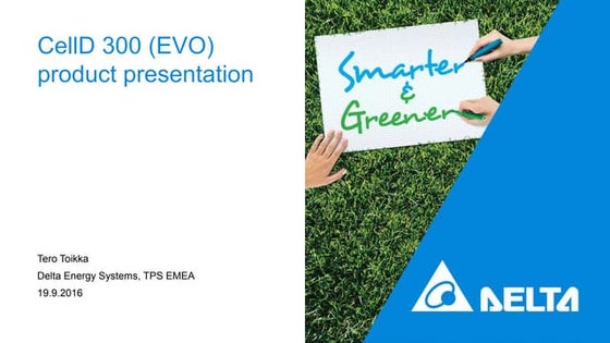 Cell d 600 (evo) product presentation | PPT