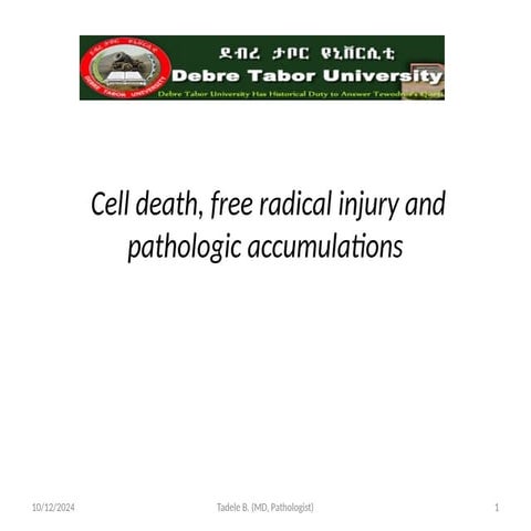 Cell death, free radical injury and.pptx
