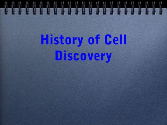 Cell Theory | PPTX | Biological Sciences | Science