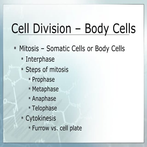 Cell division | PPT