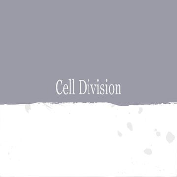 Cell division | PPT