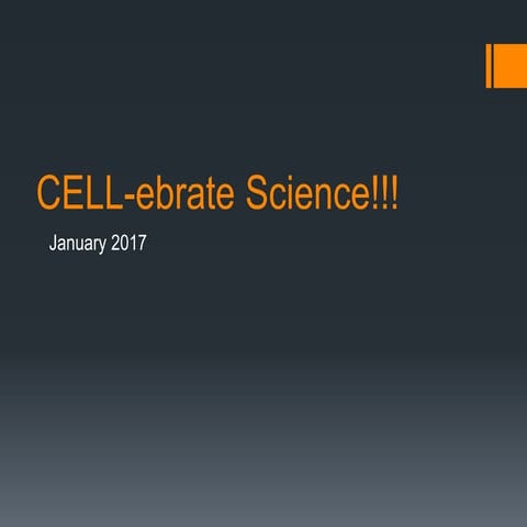 cell ebrate science.pptx | Biological Sciences | Science