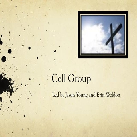Cell group ppt | PPT