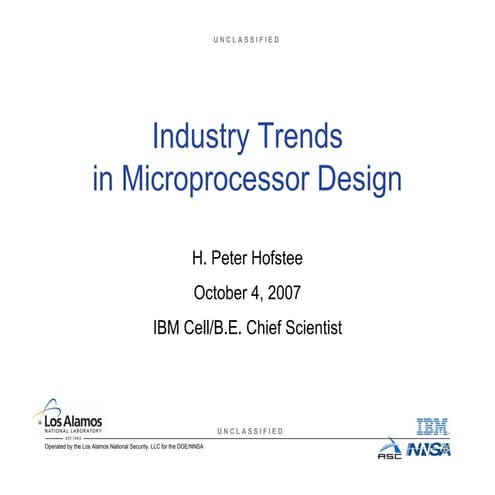 Industry Trends in Microprocessor Design | PDF