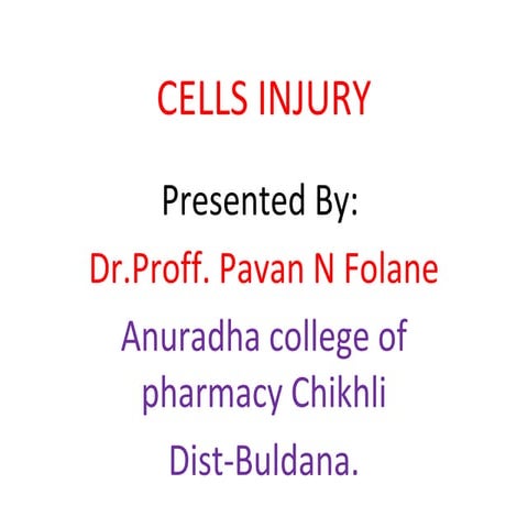 Cell injury-morphology | PPT