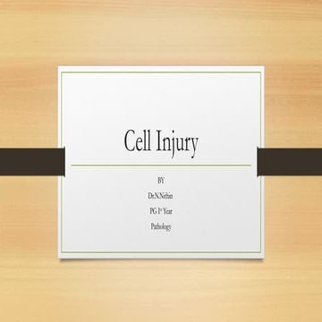 Cell injury | PPT