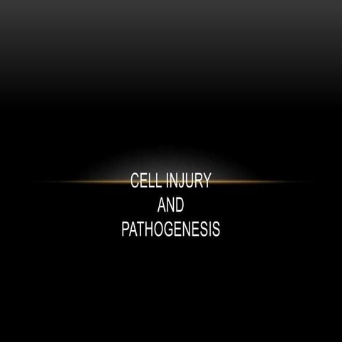 Cell injury | PPTX