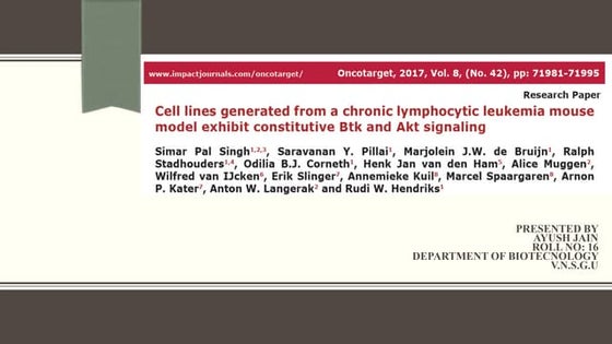 Nih3 t3 cell line | PDF