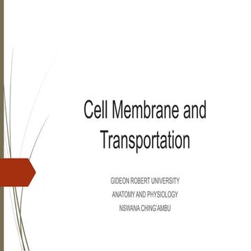 Cell membrane and transportation.pdf