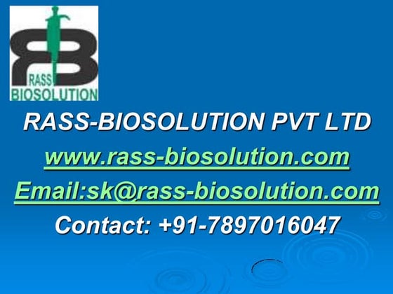 Rass-biosolution presentations
