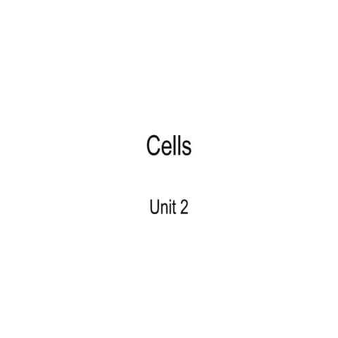 Cell notes | PPT